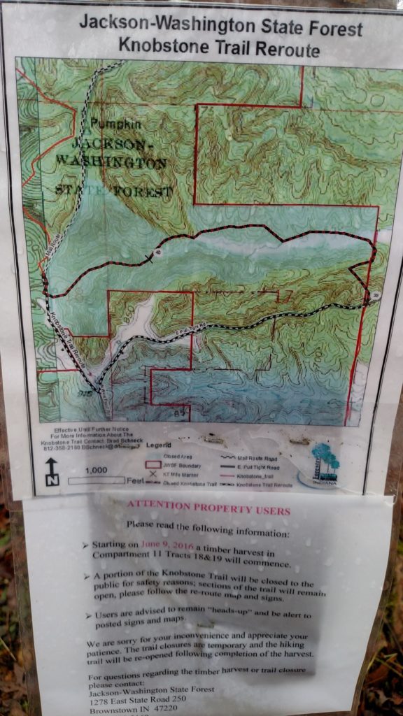 The Marred Face of the Knobstone Trail – Indiana Forest Alliance